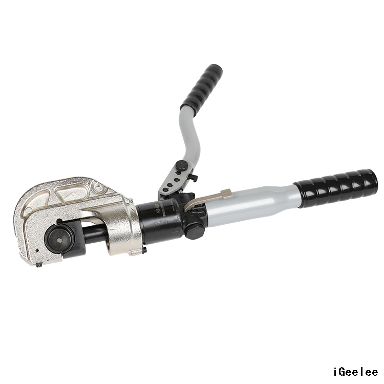 iGeelee Hydraulic Cable Pressing Tool HT-400 with C type crimper head ...