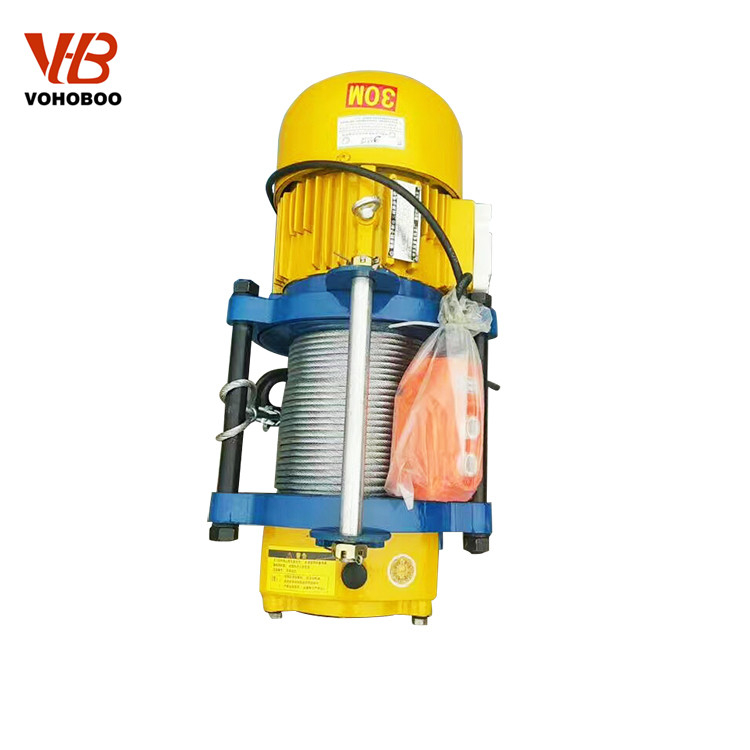 KCD Type Wire Rope Hoist Winch - Wuhan Vohoboo