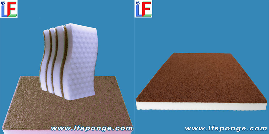 Melamine Sponge Compound Scouring Pad Sheet wholesale, kitchen scouring ...