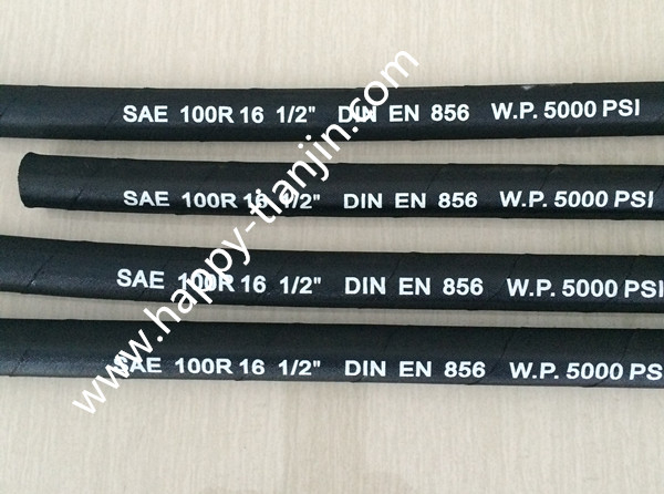 R16 Two Wire Braid Super Flex High Pressure Hydraulic Hose - Buy R16 ...