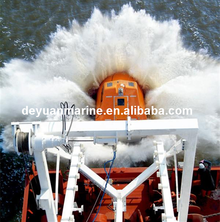 75KN Davit For Free Fall Lifeboat From China Suppliers-Lifeboat Davit ...