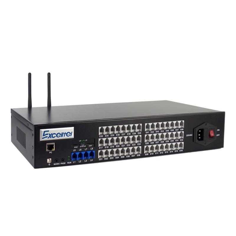 Excelltel 48 Extensions Wireless GSM PABX Telephone System with GSM SIM ...