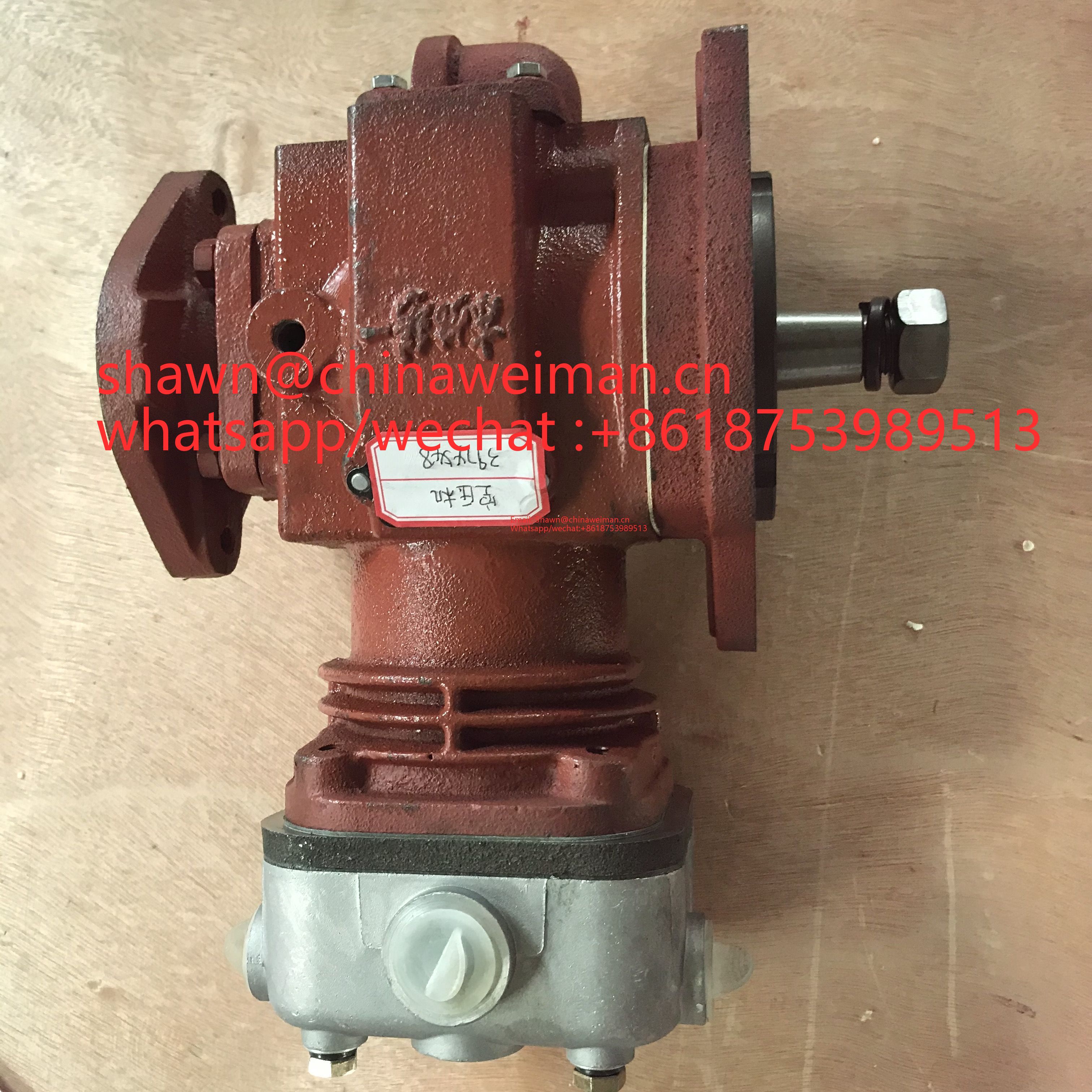Wheel loader spare parts air compressor C3974548 For DongFeng Cummins ...