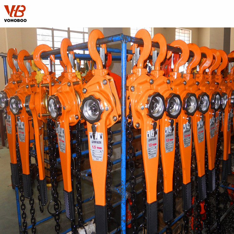 By Hand lifting lever hoist, hand lifting hoist, lever hoist on Wuhan ...