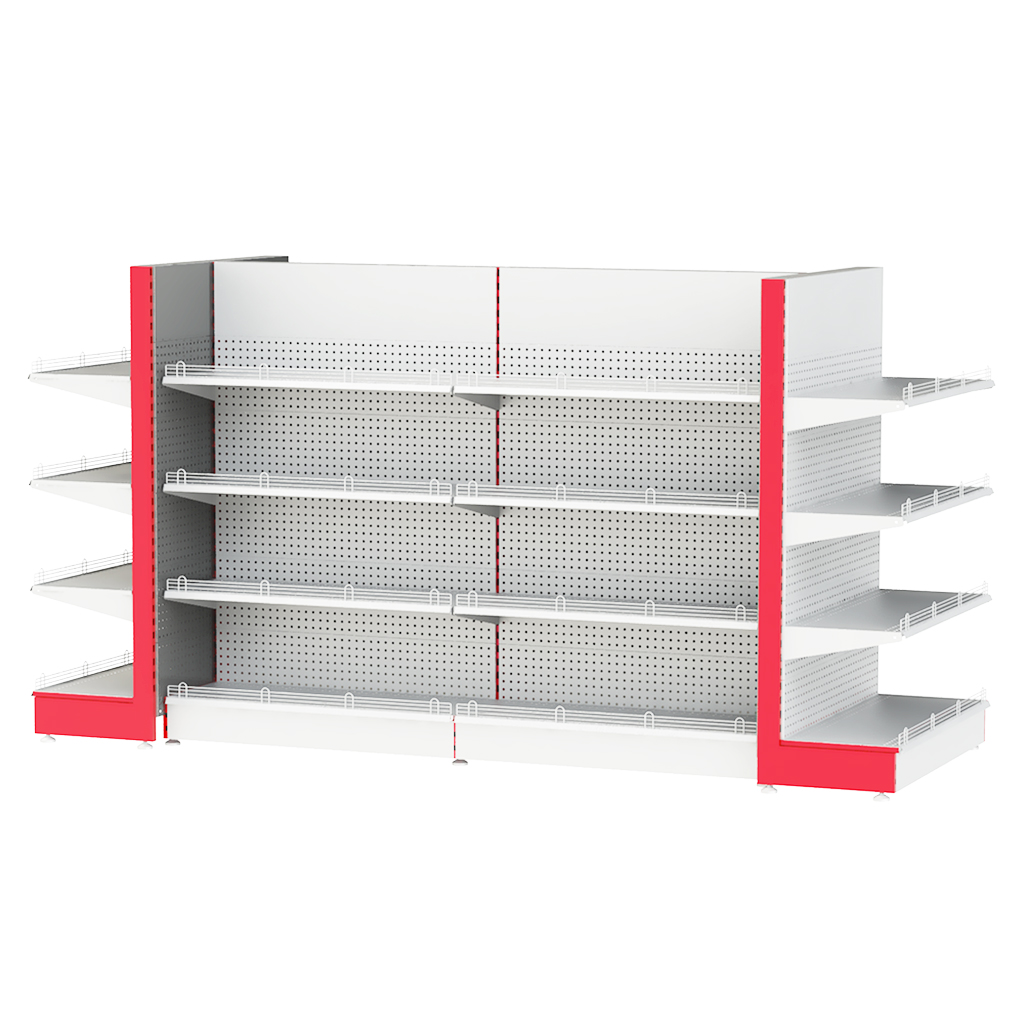 Grocery Store Gondola Shelving Supermarket Shelf - Buy Supermarket ...