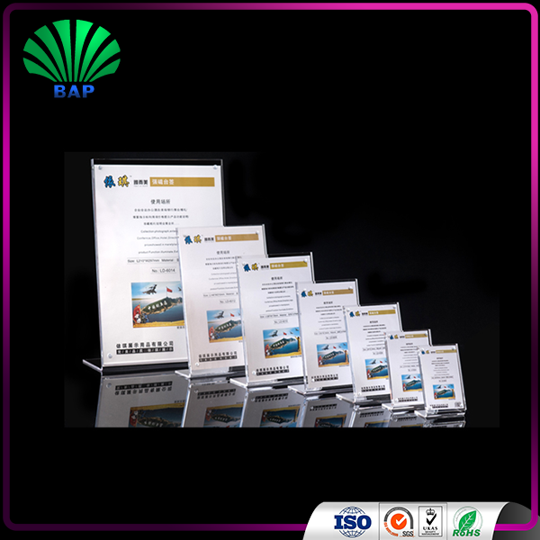 Plastic Acrylic Sign Holder Display Rack - Buy display, acrylic sign ...