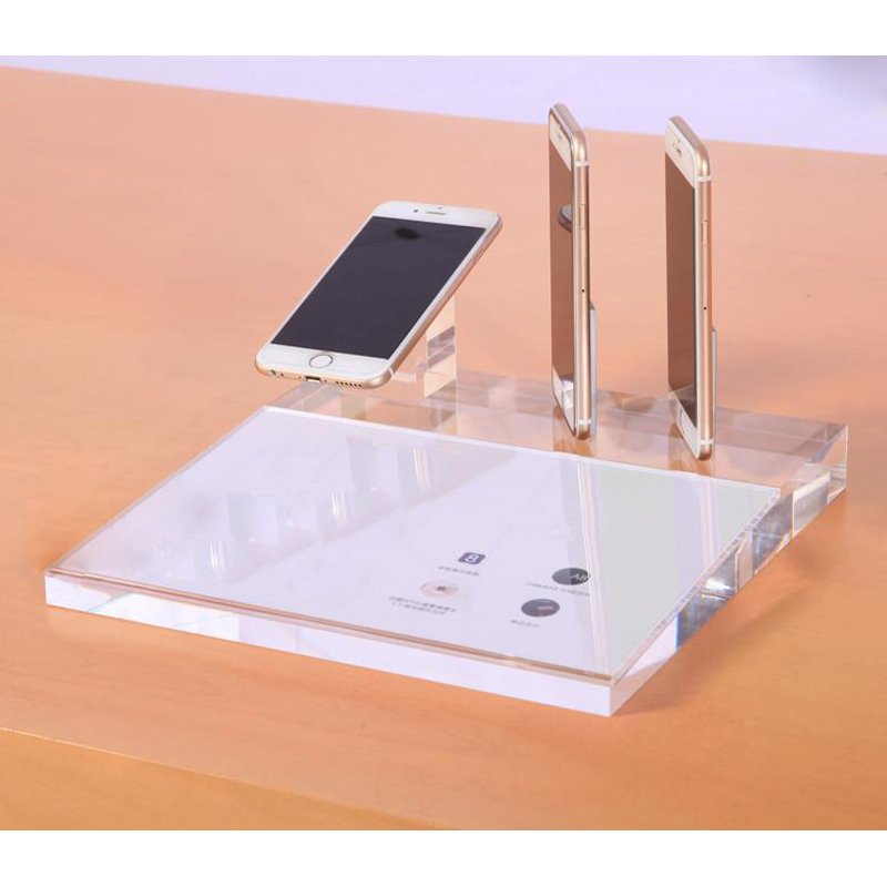 Popular Cell Phone Accessory Display Stand Clear Acrylic Tabletop ...