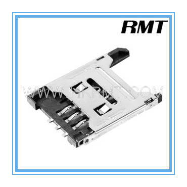 SIM Card Connector 6pin Pedal-Lift Height 1.8mm for Cellphone - Buy SIM ...