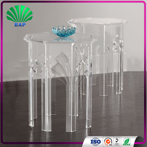 Transparent Plexiglass Nesting Table Home Furniture Tea Table Living ...