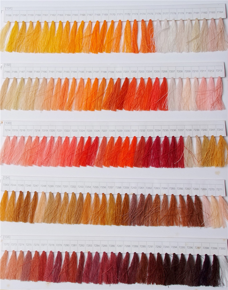 Sakura Brand Sewing Thread Card with 1680 Colors - Buy color card ...