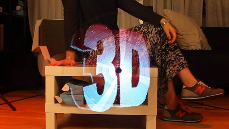 Hypervsn, Holospin supplier, hologram led fan, Holographic projector, led fan 3d holographic ...