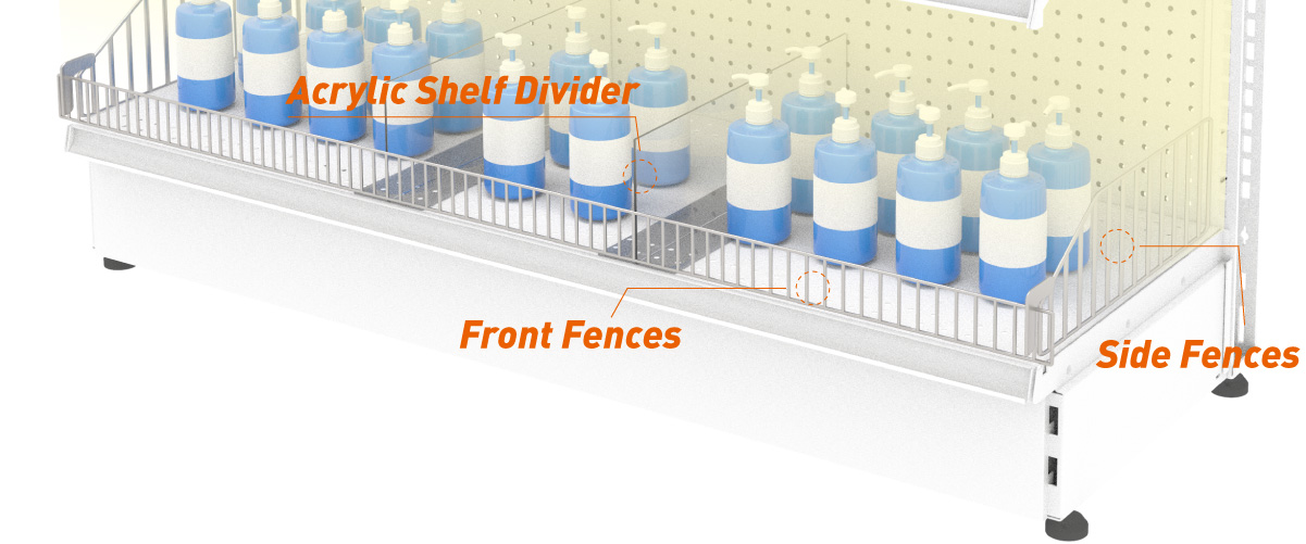 supermarket shelf - Highbright Retail Solutions