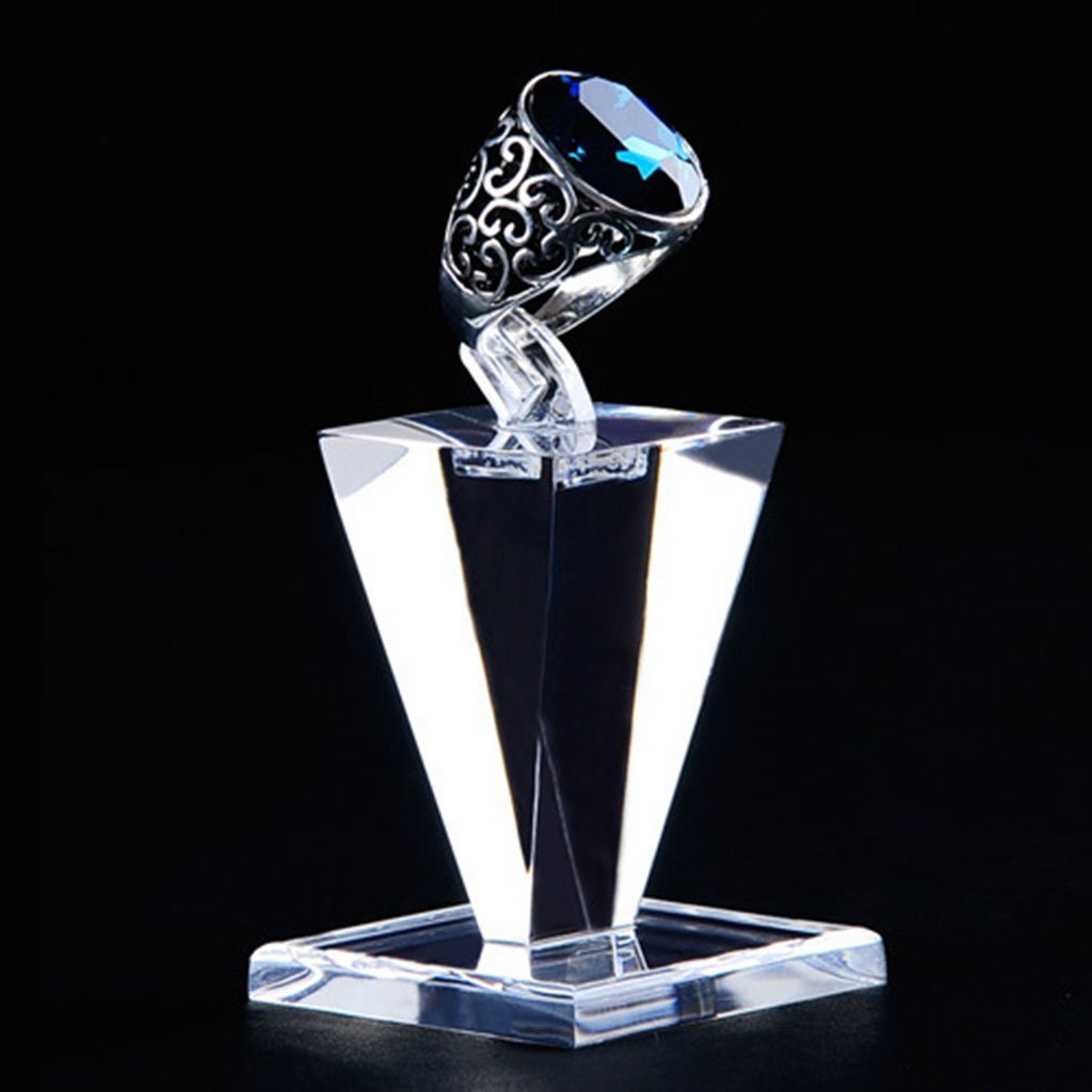 High Quality Clear Plexiglass Jewelry Display Showcase Ring Display ...