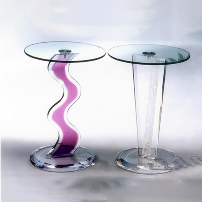 Small Round Wedding Cake Table Corner Desk Coffee Table Modern with ...