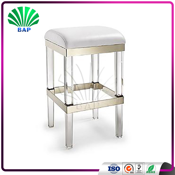 French Acrylic Bar Stool Wholesale Small Transparent Clear Stool - Buy ...