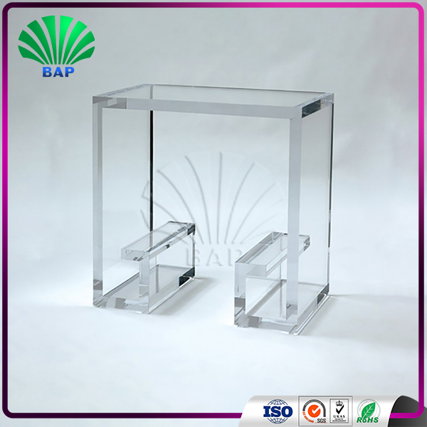 Transparent Acrylic Room Side Table Living Room Console Table ...