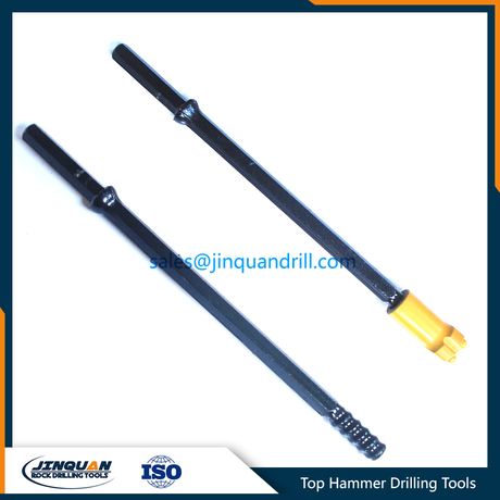 R22 threaded drill rod Hex22mm hexagonal shank end rod - Buy R22 shank ...