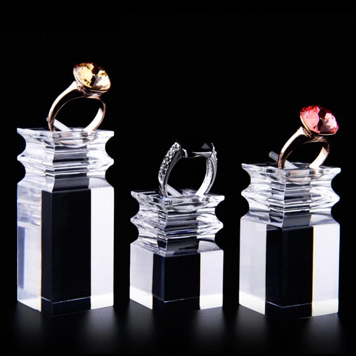 New Designing Acrylic Clear Jewelry Display Stand Ring Display Stand ...