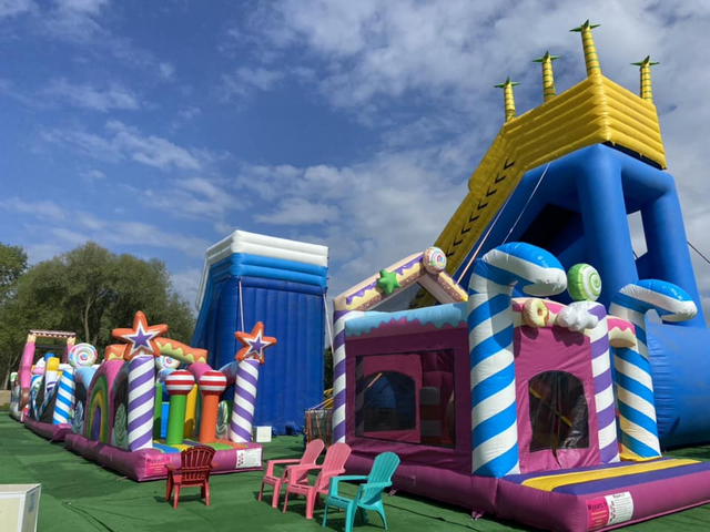 Inflatable Bouncer, Inflatable playground, Inflatable Pirate boat ...