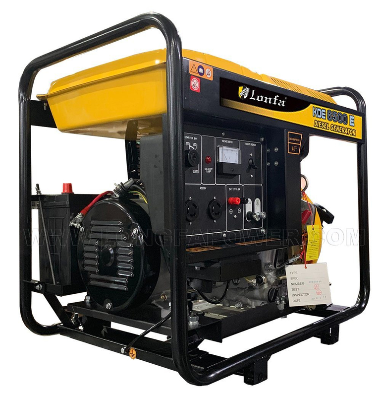 KIPOR KDE 5kw 6kw 7kw 8kw LF186 10HP Open Frame Portable Single/ Three ...