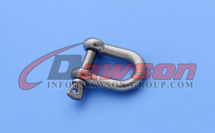 Stainless Steel US Type Dee Shackle, AISI316 Screw Pin Chain Shackle ...