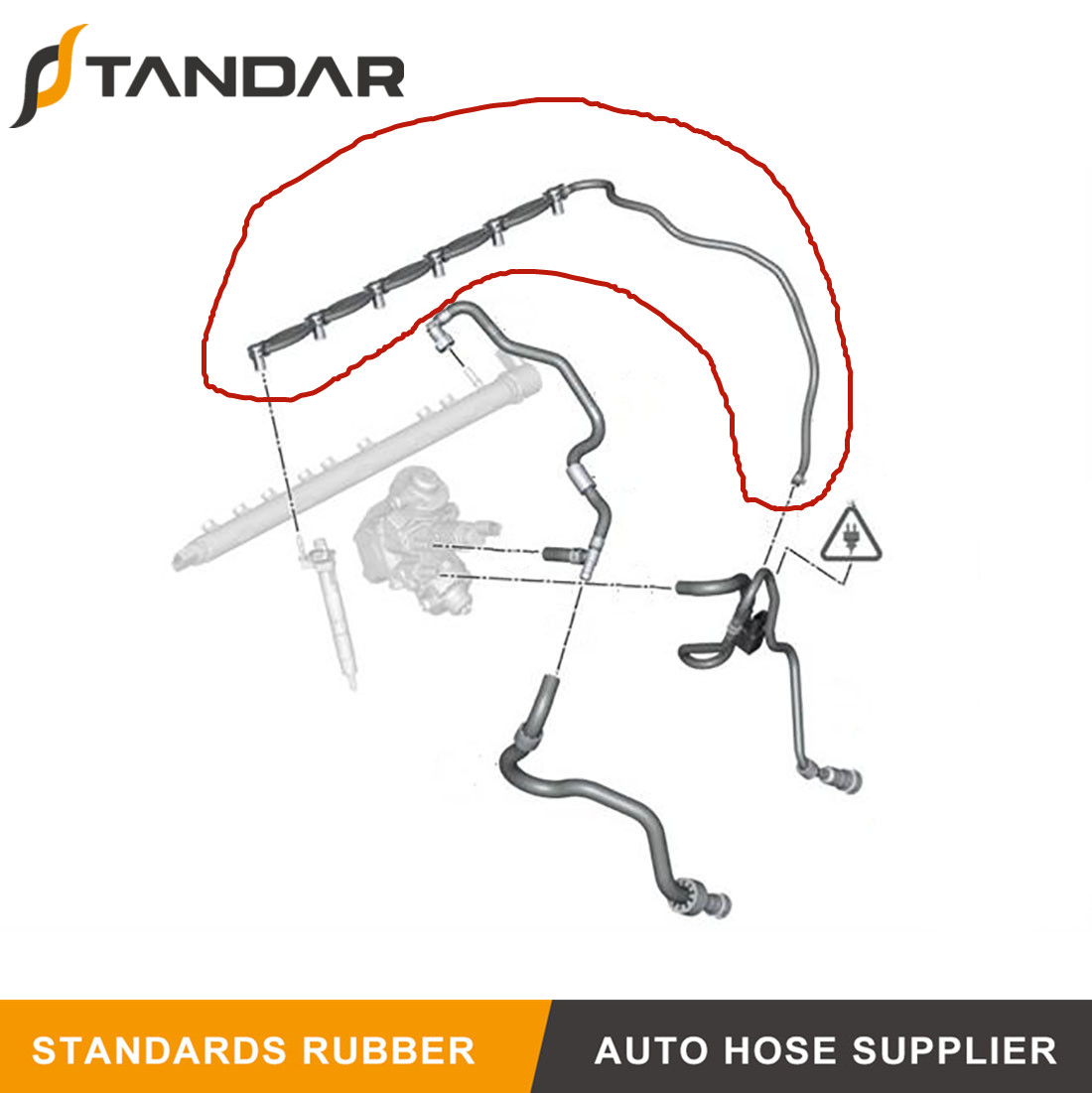 13537799993,Manguera de desbordamiento de combustible,7799993