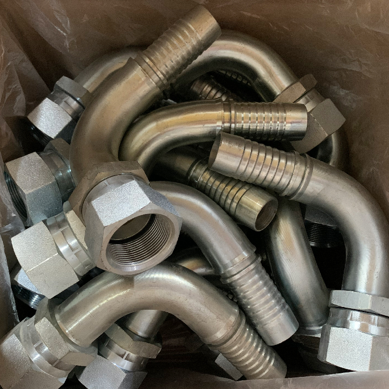 28691 JIS Metri Female 60 degree Cone ELBOW HYDRAULIC HOSE FITTINGS ...