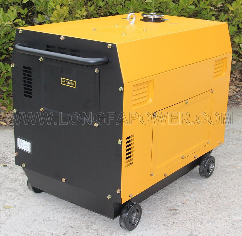 KIPOR KDE 6KVA 6KW 7KVA 7KW Silent Portable Diesel Generator Set Genset ...