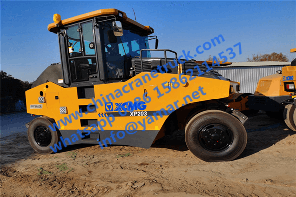 Customer order XCMG 20 ton tire road roller model XP203 - Changzhou ...
