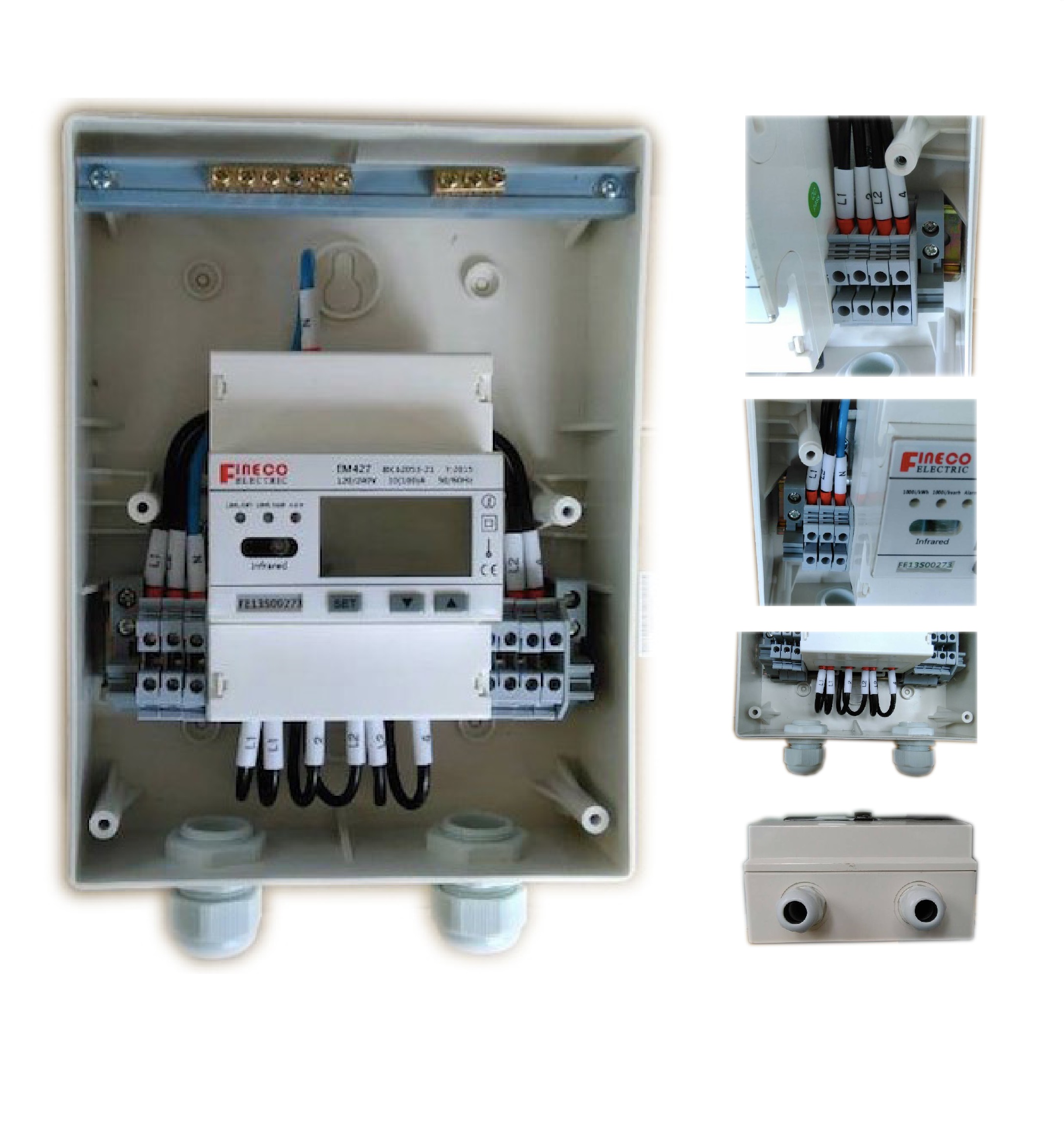 Single phase Meter box outdoor enclosure - Buy electric meter box ...