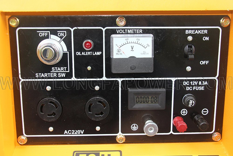 KIPOR KDE 6KVA 6KW 7KVA 7KW Silent Portable Diesel Generator Set Genset ...