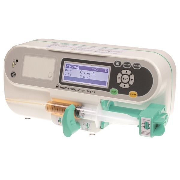 Medical Hospital Single-Channel Automatic Infusion Syringe Pump ...