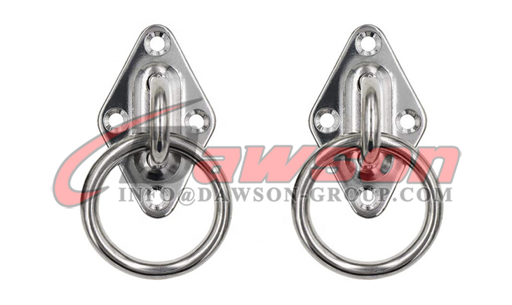 Stainless Steel 316 Diamond Pad Eye with Ring, AISI304 Diamond Eye ...