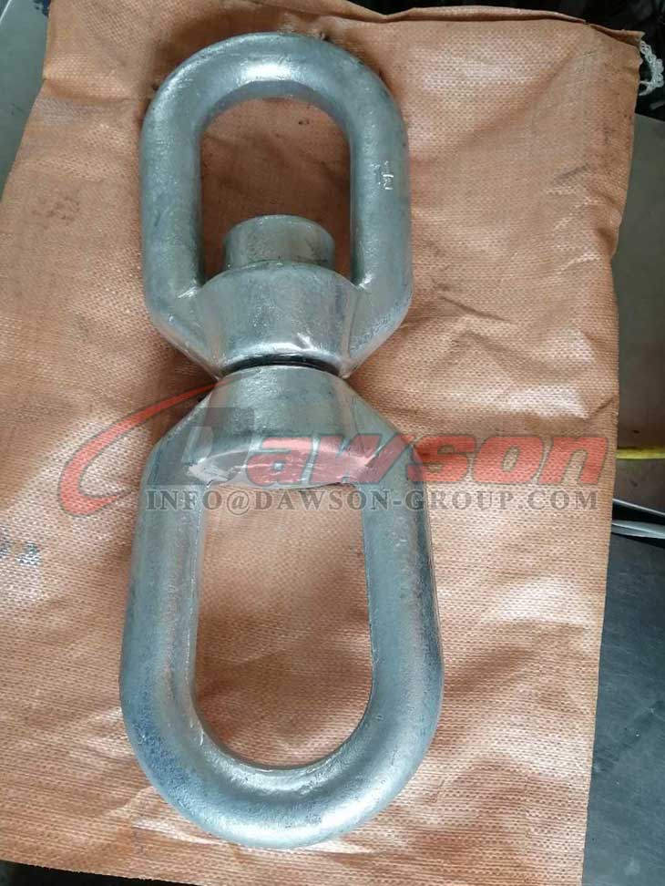 Forged Regular Swivel, Electro-galvanized Eye & Eye Swivels, Hot dip ...