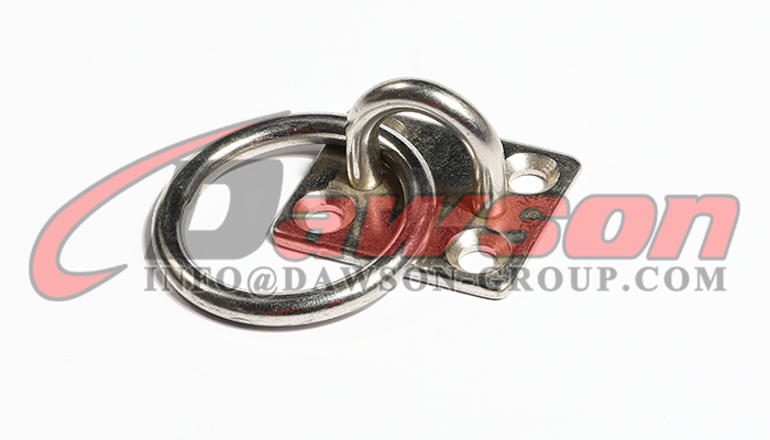 Square Pad Eye with Ring, Stainless Steel 316 Square Pad Eye with Ring ...
