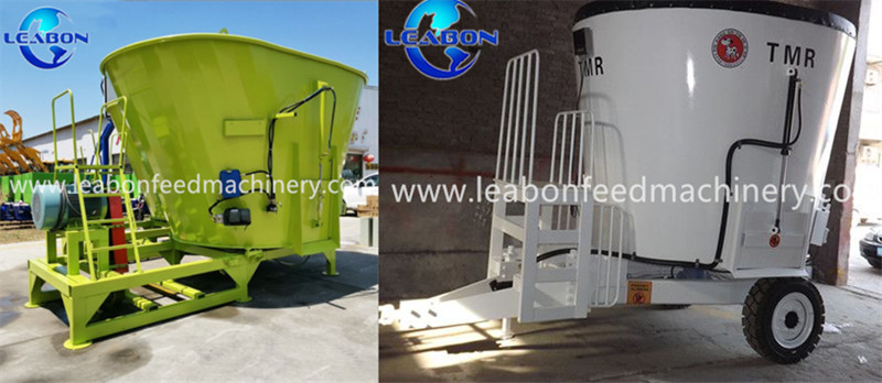 Farm Agricultural Livestock Feed Mixer Tractor TMR Wagon Cattle Cow Animal Food Mixer - Buy Self ...