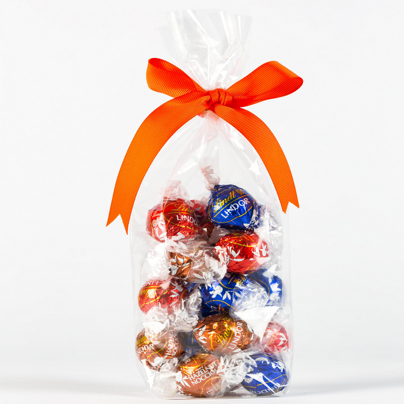 Block bottom bags without silver card base, cellophane bags