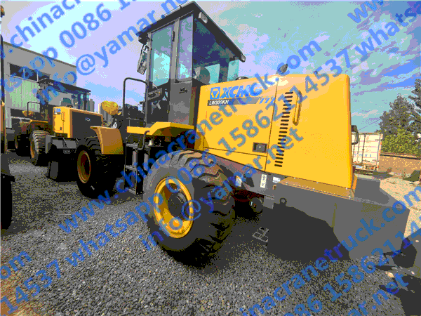 XCMG 3 ton wheel loader model LW300KN transport to seaport - Changzhou ...