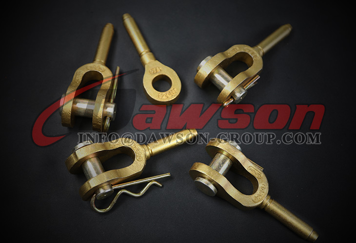 Zócalo estampado cerrado galvanizado DAWSON para eslingas de cable ...