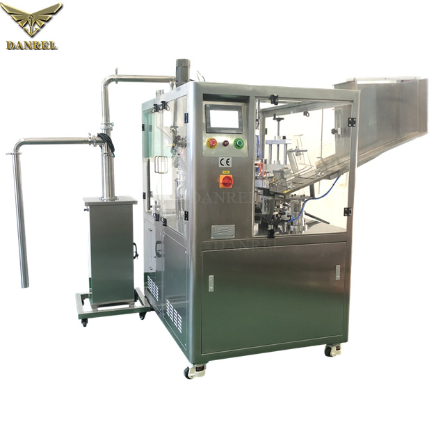 Double Chamber Tube Filling And Sealing Machine, Dual Chamber Tube ...