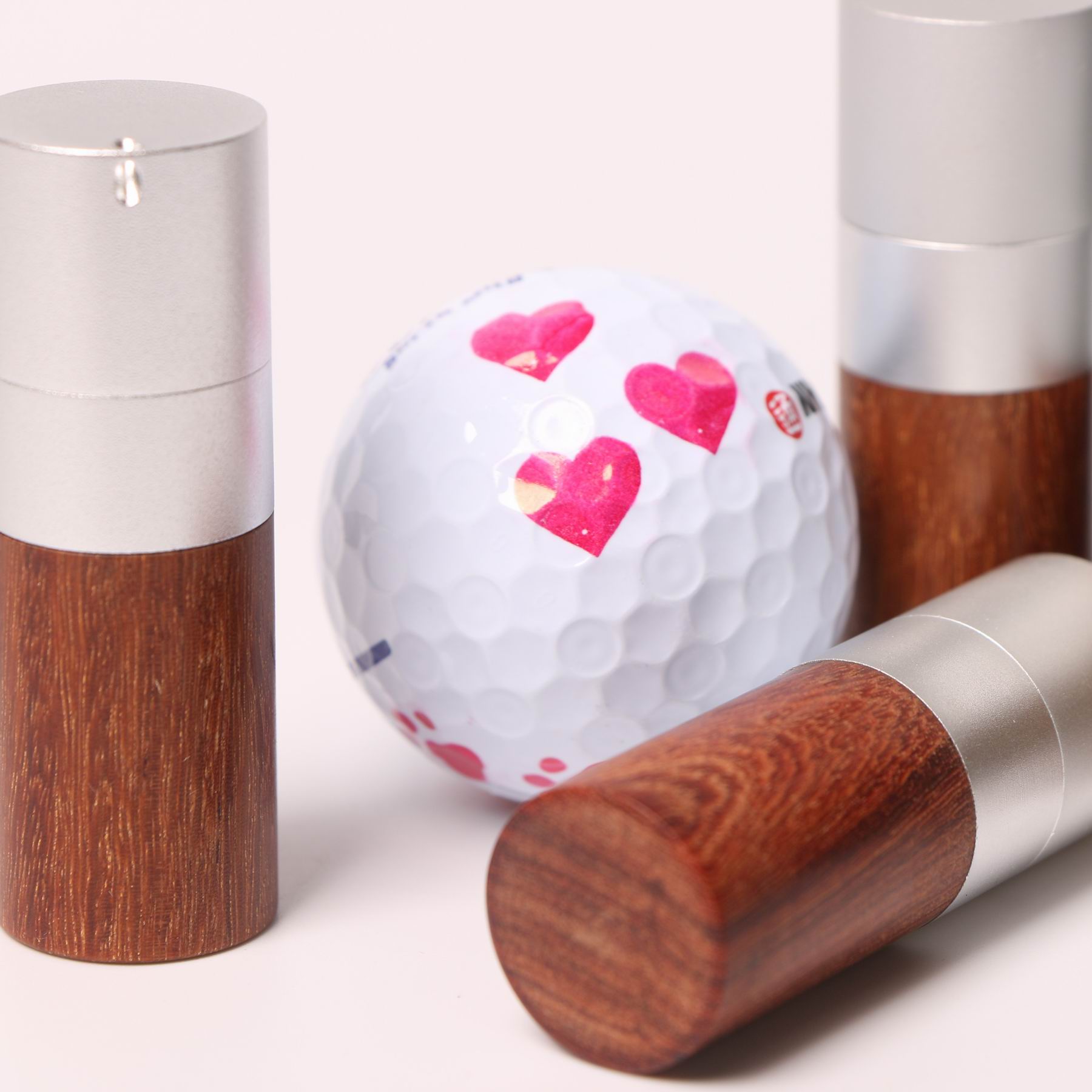 Rosewood Golf Ball Stamper Dia.11mm Best Gift for Golf Player - Buy ...