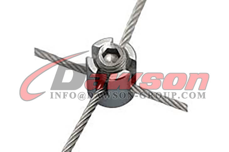Stainless Steel Stopper on Wire Rope, AISI316 Wire Rope Cable Stopper ...