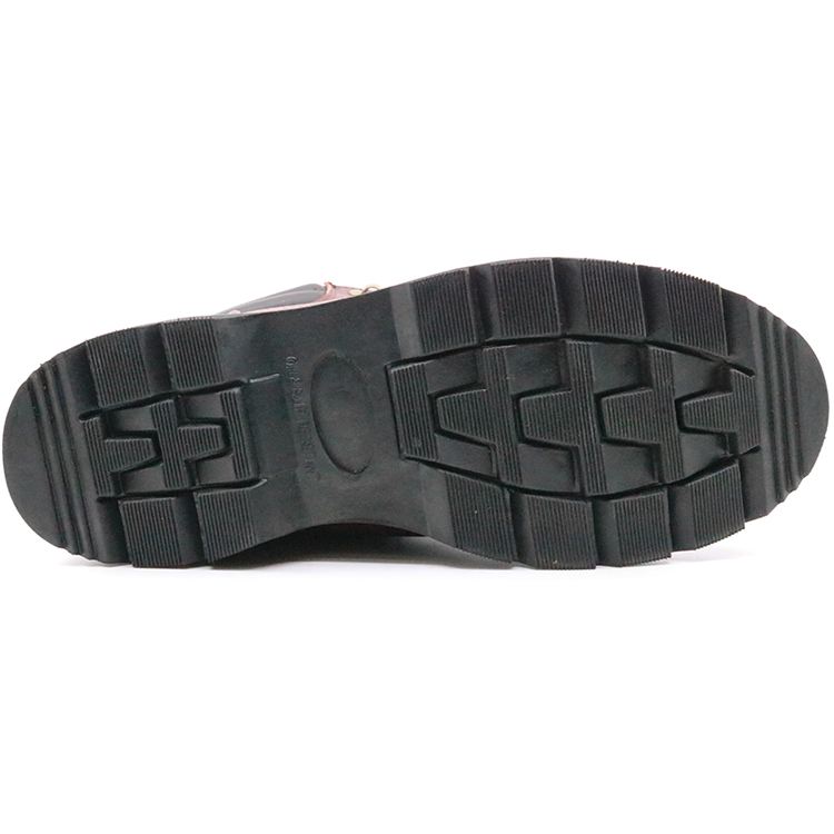 Goodyear welted construction rubber sole safety shoes boots - Buy ...