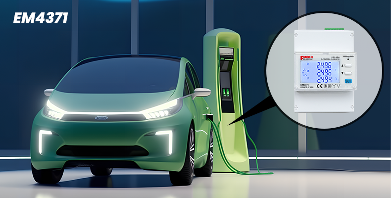 EM4371 CT ../5A four modular EV charging smart energy meter - Buy ev ...