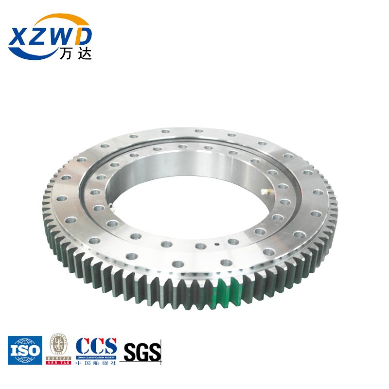 Single Row Four Point Contact Ball Slewing Bearing (01) External Gear ...