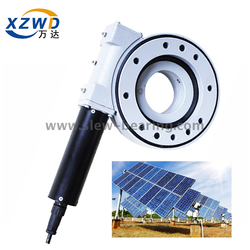 light weight electric slew ring gear drive for solar tracker