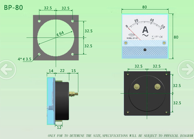 Voltmeter,DC Voltmeter,DC60V Voltmeter,analog types of Voltmeter ...