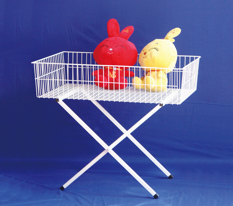 Retail Store Merchandise Exposition Storage Basket Stand Display(PHY530 ...