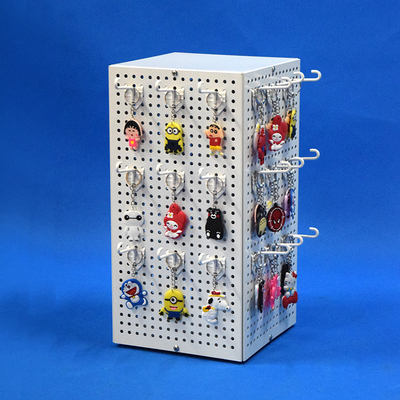 4 sides counter rotating steel pegboard pos display(PHD8015) - Buy pos ...