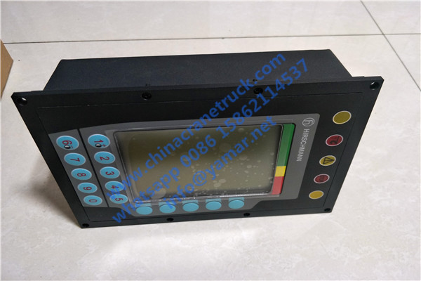 Customer order Hirschmann display for his XCMG truck crane - Changzhou ...